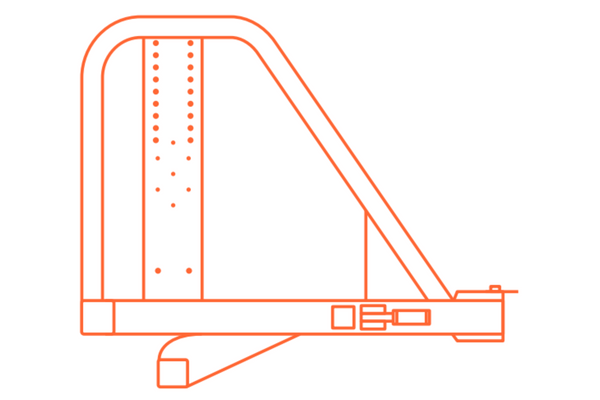 UltraSwing™ Swing Out Tire Carrier | RIGd Supply
